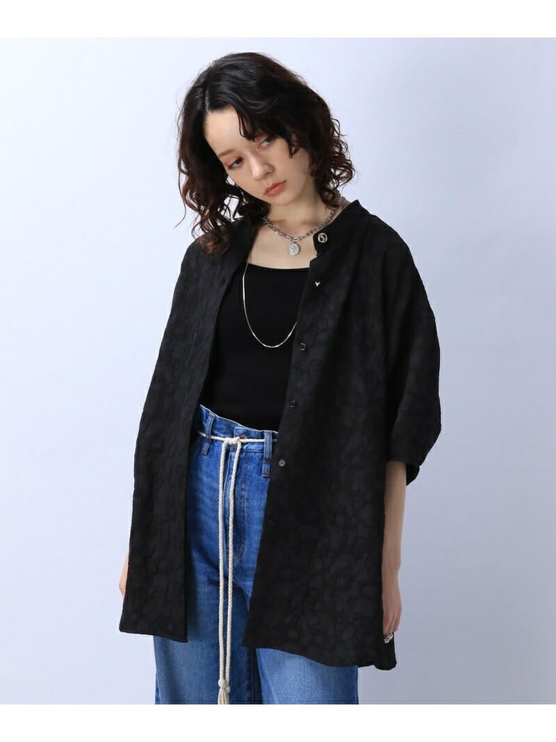 【楽天市場】【SALE／35%OFF】(W)JQランタンスリーブSHSS JEANASIS ジーナシス トップス シャツ・ブラウス ブラック ...