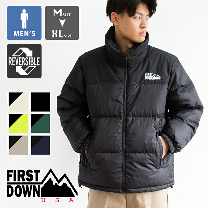 【楽天市場】【SALE!!】【 FIRST DOWN USA ファーストダウン 】 BUBBLE DOWN JKT MICROFT バブル ダウンジャケット マイクロフト F542001 ...