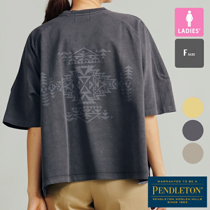 【楽天市場】PENDLETON ペンドルトン ピグメント ダイ スプリット ラグランワイド Tシャツ 4275-6106 42756106 / ペンドルトン Tシャツ トップス カットソー ...