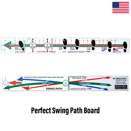 【楽天市場】Perfect Swing Path Board パーフェクトスイングパスボード スイング矯正 練習用品 USA直輸入品 ...