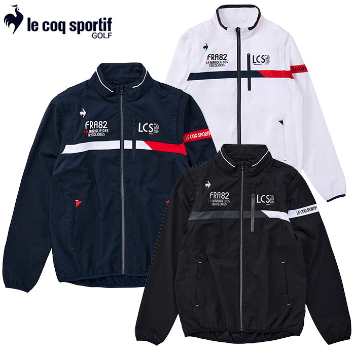 【楽天市場】ルコック ストレッチフォーサー 2WAYブルゾン QGMXJK00 メンズ le coq sportif GOLF 2024春夏モデル 日本正規品：JYPER’S（ジーパーズ）