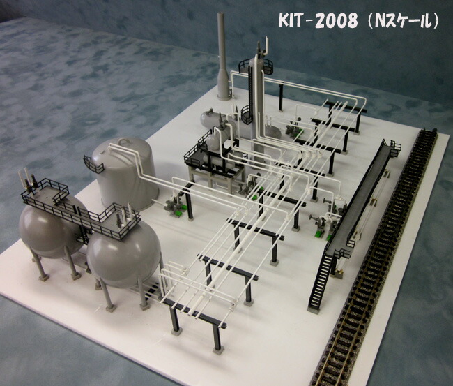 【楽天市場】KIT-2008jema石油精製基地キット 1/160 Nスケール：JEMA（ギフトと模型材料）shop