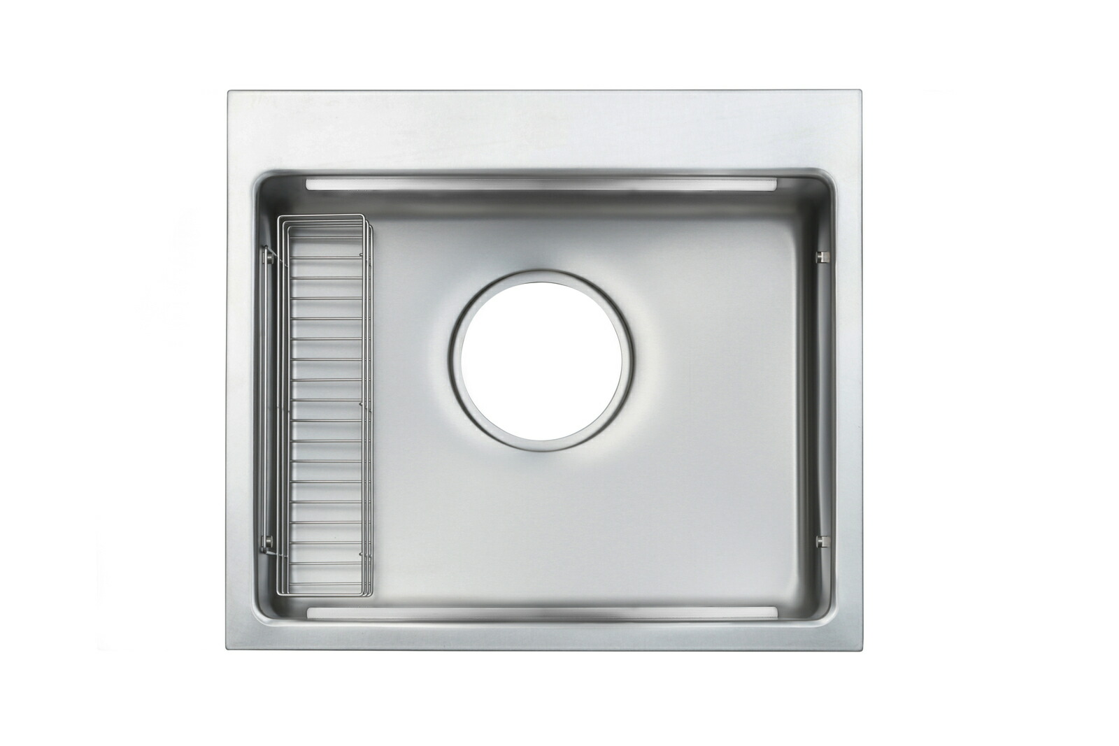 【楽天市場】正規代理店 シゲル工業 国内メーカー オーバーシンクシンク 品番 DID JSSK-K-2F FS 1段レール付き キッチン シンク オリジナルキッチン ステンレス オーバーシンク ...