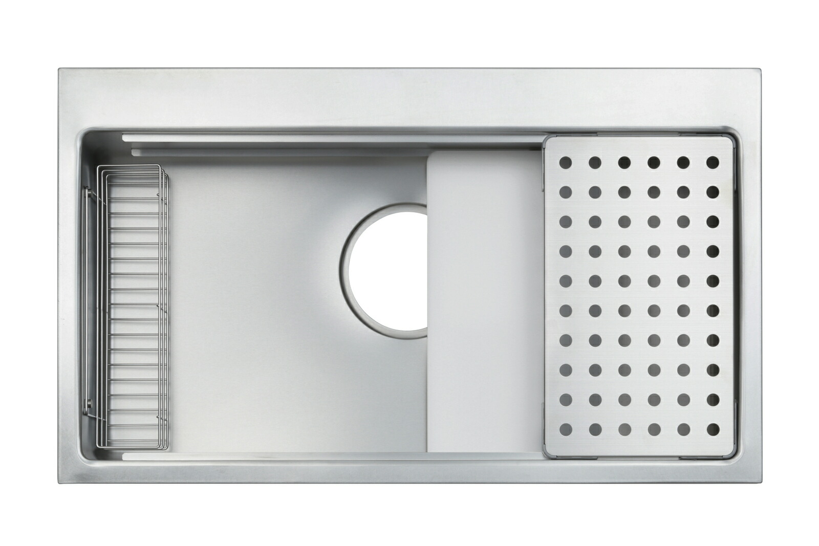 【楽天市場】正規代理店 シゲル工業 国内メーカー オーバーシンク 品番 DID JSL-K-3F FS 2段レール キッチン シンク オリジナルキッチン ステンレス オーバーシンク 適合排水 ...