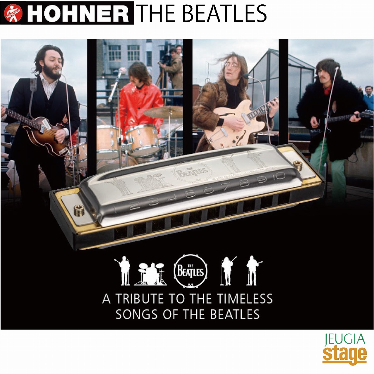 【楽天市場】HOHNER THE BEATLES ハーモニカ ビートルズ デビュー60周年記念モデル【C調】【Made in Germany ...