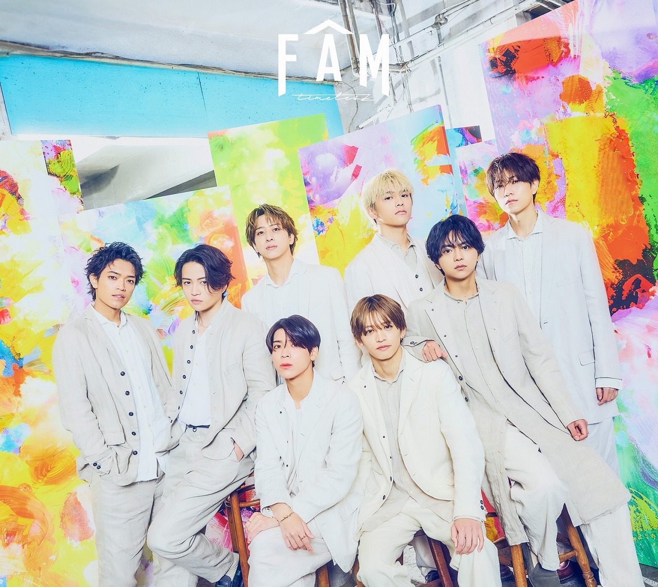 【楽天市場】購入者特典：FAMオリジナルステッカーシートver. B（A4サイズ）付き！timelesz NEW ALBUM『FAM』【初回 ...