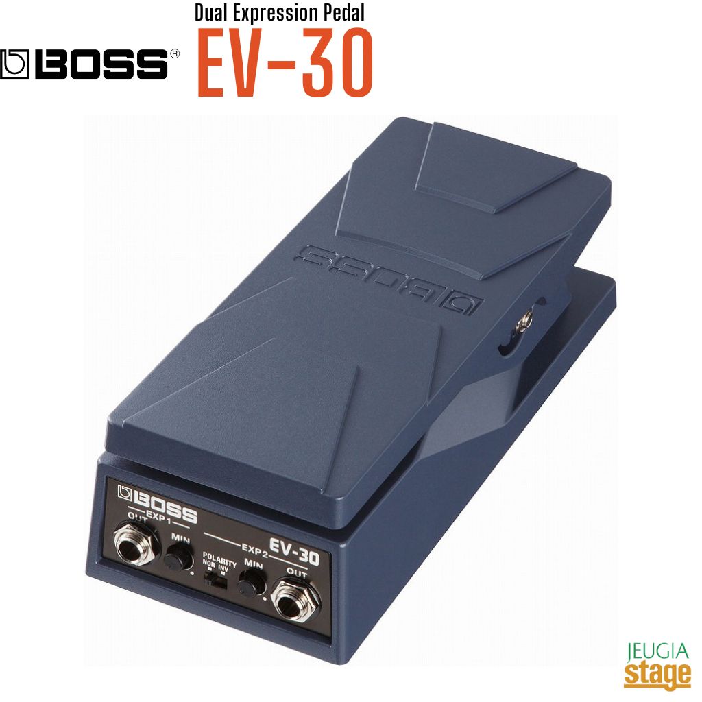 【楽天市場】BOSS Dual Expression Pedal EV-30ボス エクスプレッションペダル【Stage-Rakuten Guitar Accessory】エフェクター：京都 ...