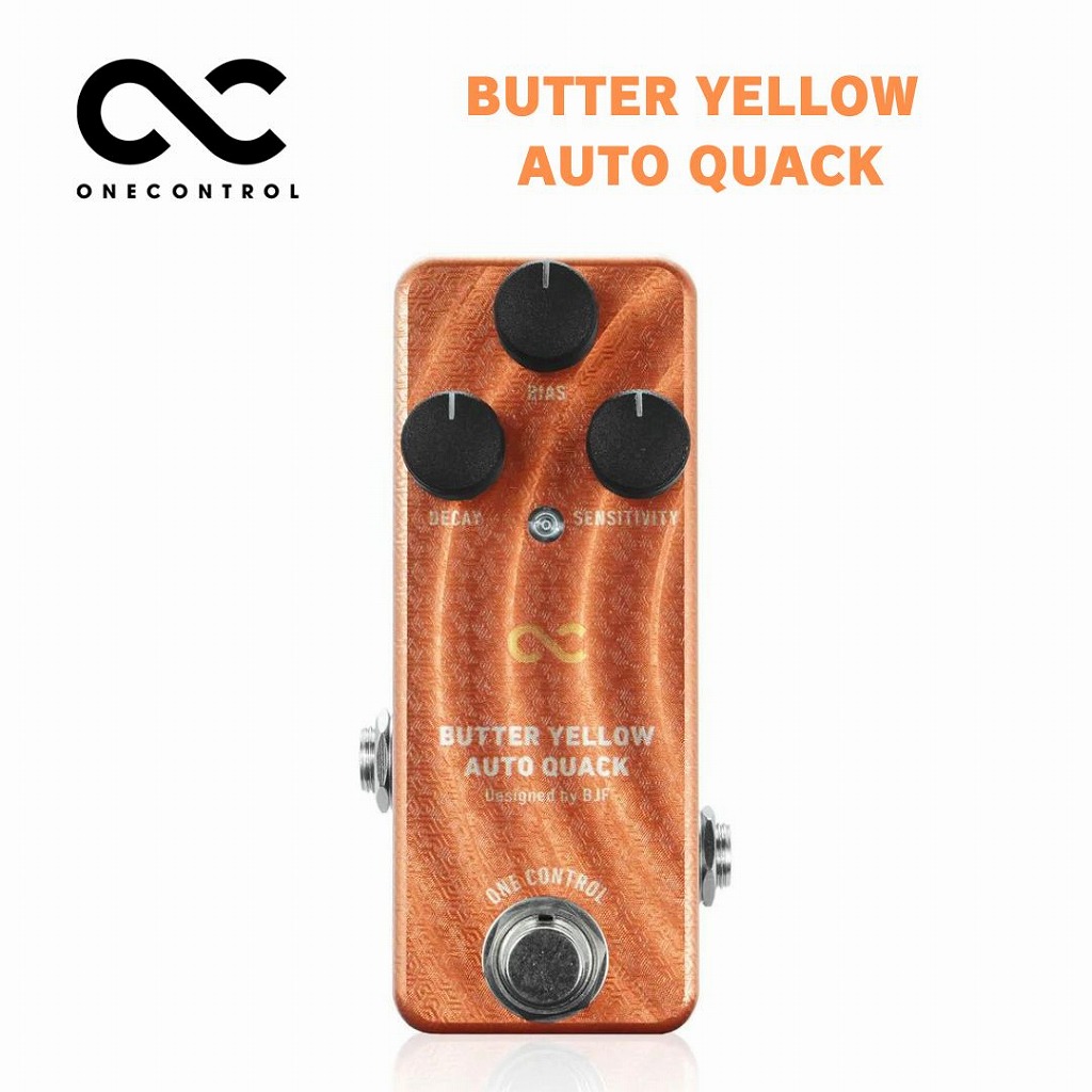 【楽天市場】One Control BUTTER YELLOW AUTO QUACKワンコントロール オートワウ フィルター：京都 JEUGIA（ジュージヤ 楽器）
