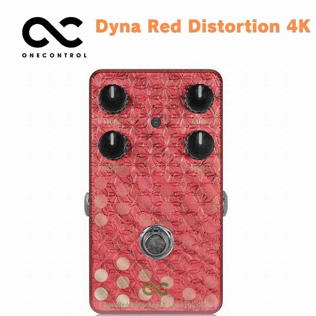 【楽天市場】One Control Dyna Red Distortion 4KBJFe-Series Distortion ディストーション ...