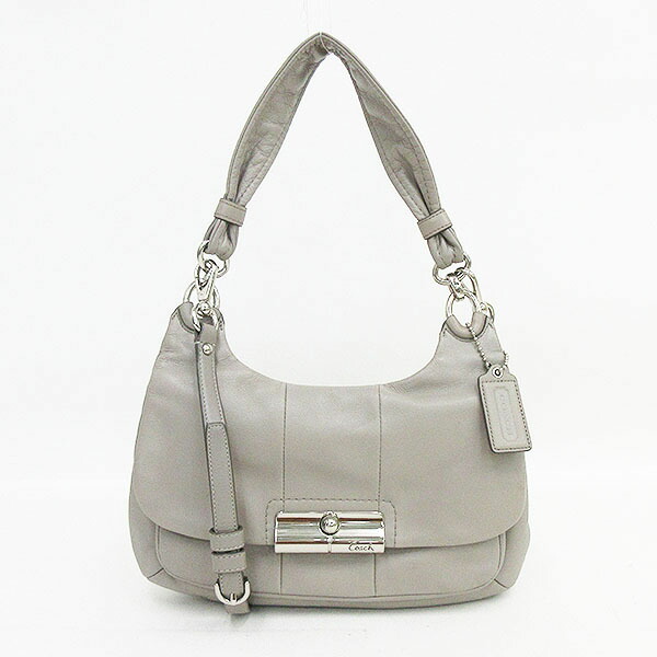 【楽天市場】COACH(コーチ) 2WAY/ハンドバッグ/ロングショルダーバッグ 斜め掛け 16931 グレー レザー【ブランドバッグ ...