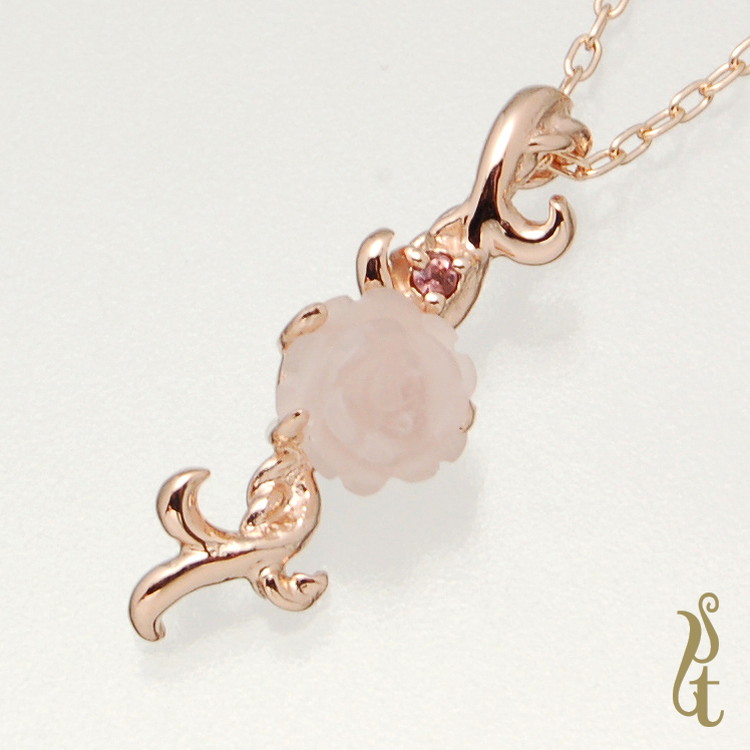 【楽天市場】IN-0086【UZU IST】【ネックレス ペンダント】【K10PG】【鏡面仕上げ】【RQ PT】：ジュエリーニック