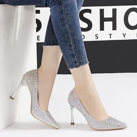 【楽天市場】キャバパンプス キャバ パンプス ヒール キャバヒール ピンヒール 7cmヒール Jewel ジュエル ビジュパンプス：ドレス ...