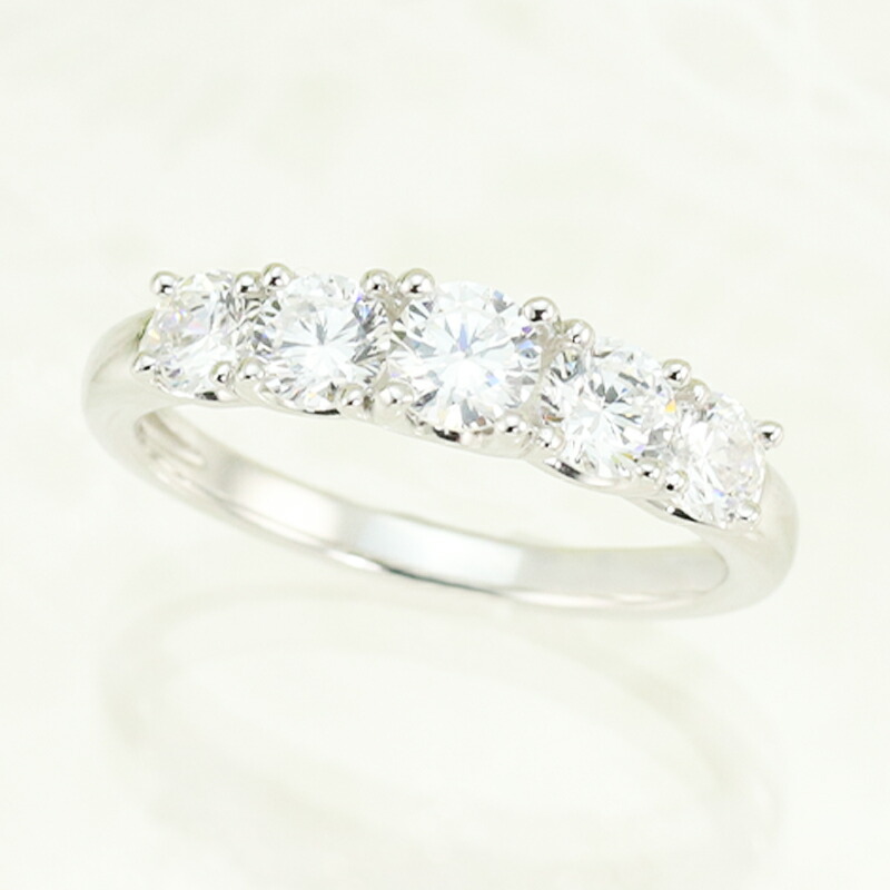 【楽天市場】【1.0ct】Pt950 グラデーション ダイヤモンド エタニティリング エタニティ 指輪 リング プラチナ ダイヤモンド リング 1カラット エタニティ プレゼント 結婚 刻印 ...