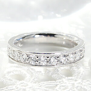 【楽天市場】【特別価格】pt950【1.5ct】ダイヤモンド フルエタニティ リング【Fカラー SIクラス VGカットクラス】豪華 指輪 リング プラチナ ダイヤ フルエタ 1.5キャラット ...