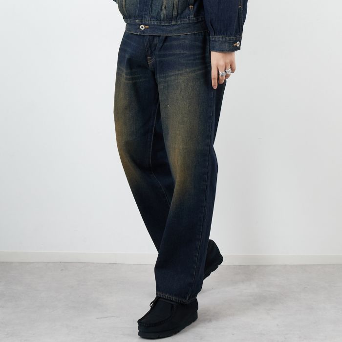 【楽天市場】【送料無料】 LIBERTO リベルト FIFTIES テーパードデニム FL2505 メンズ ボトムス デニムパンツ 28-32 ...