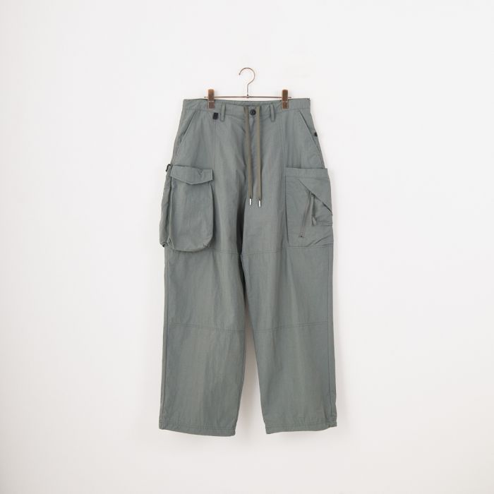 【楽天市場】【送料無料】 NULL ヌル アウトサイドロングパンツ NULL-079EX メンズ ボトムス 2025SS M/L カーキ ...