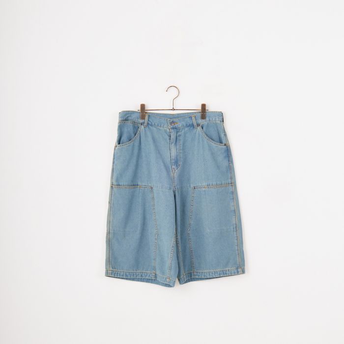 【楽天市場】【送料無料】 NULL ヌル ダブルニーショーツ NULL-090EX メンズ ボトムス 2025SS M/L ブルー/ブラック ...