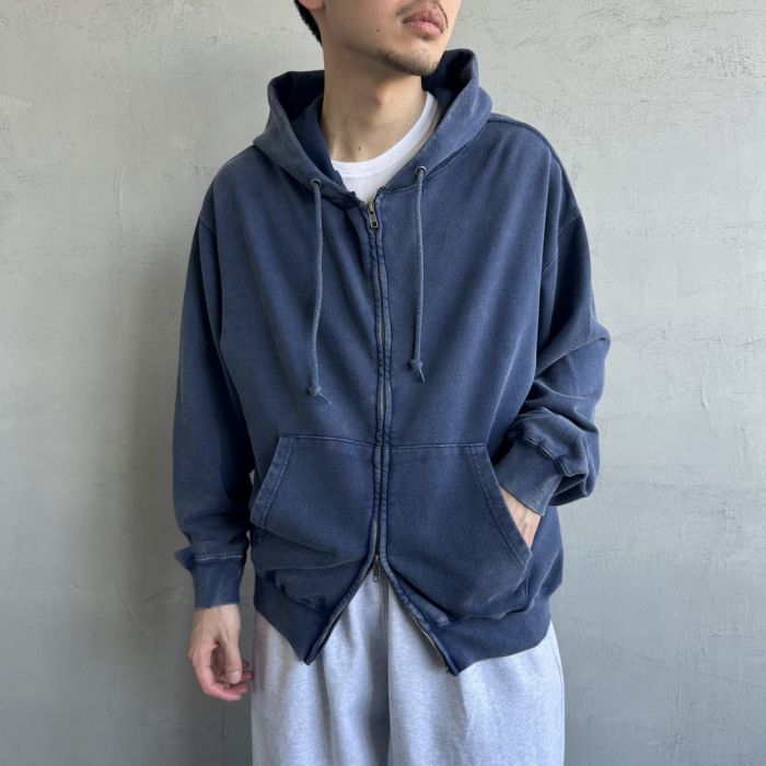 【楽天市場】【送料無料】 Jeans Factory Clothes ジーンズファクトリークローズ T/Cケミカル加工 裏毛ジップパーカー ...
