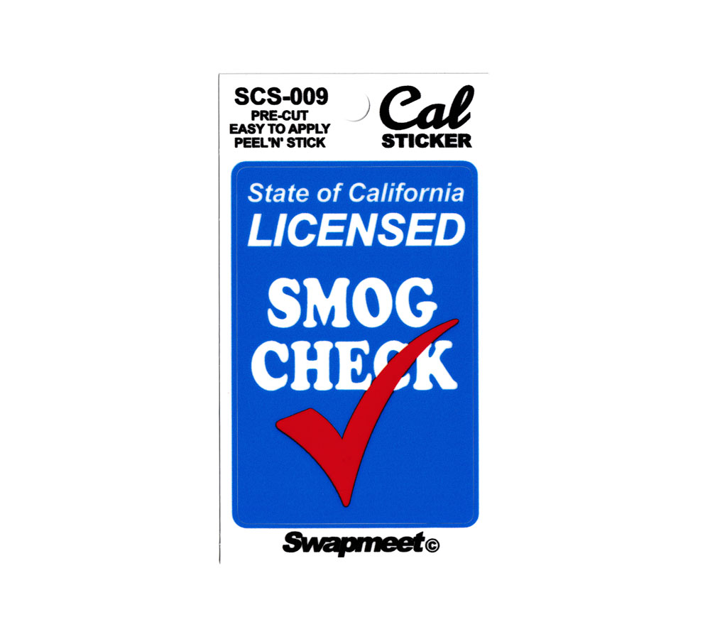 【楽天市場】ステッカー 車 アメリカン おしゃれ かっこいい アメリカン雑貨 Swapmeet Cal STICKER SMOG CHECK ...