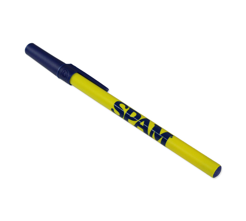【楽天市場】スパム SPAM ボールペン おしゃれ ノック式 黒インク レトロ BIC PEN SPAM-1 【メール便OK】_SN-SPAM ...