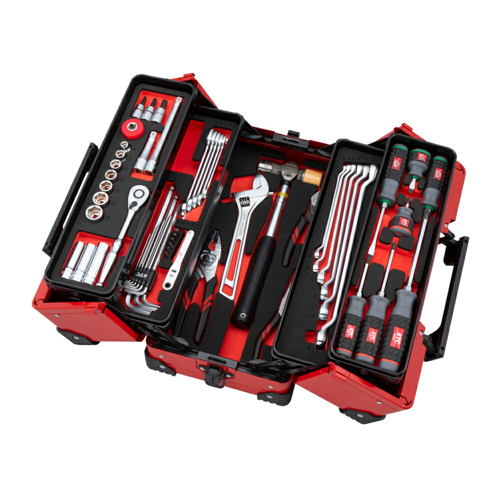 【楽天市場】特典多数 2023 SK SALE SK35623WZR KTC 9.5sq. 両開きスタンダード 特別色セット （レッド）[56点]：自動車工具専門店