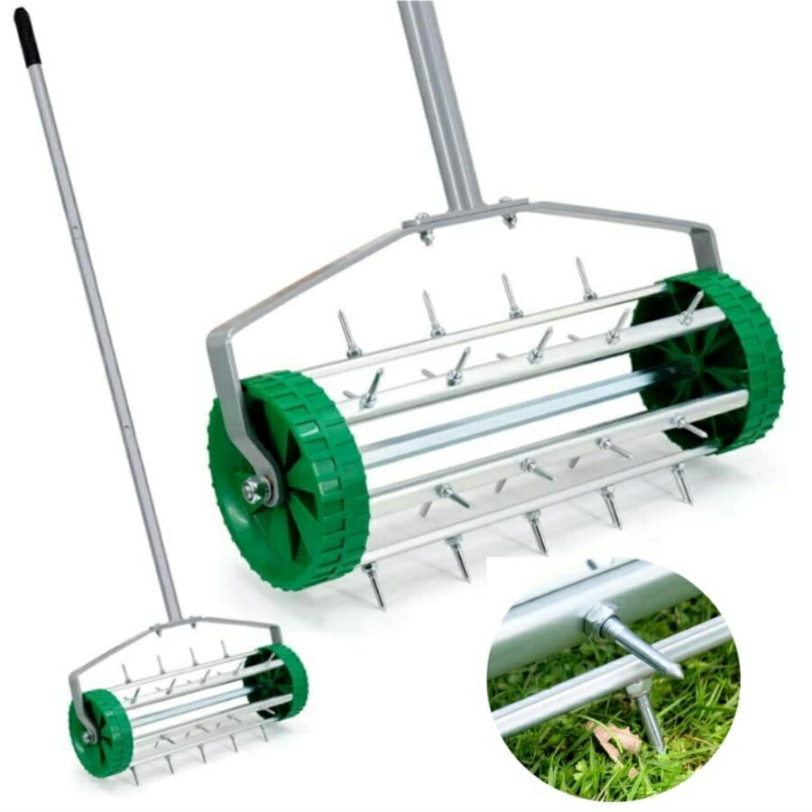 【楽天市場】手動芝生エアレーター 高耐久スパイク土壌エアレーションツール、土砂粘土用手動芝生エアレーター簡単な組み立て、高耐久スパイク土壌エアレーションツール 裏庭：jikuya-store