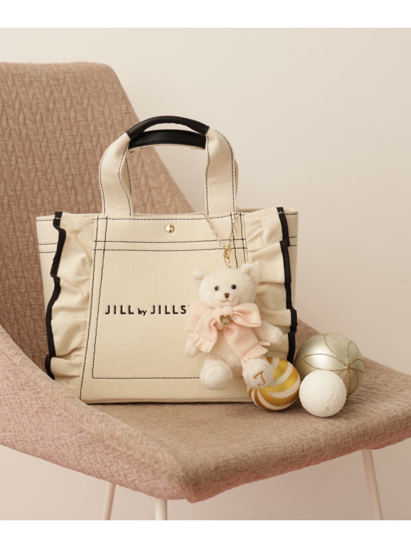 【楽天市場】フリルトート小 JILL by JILL STUART ジル バイ ジル スチュアート バッグ その他のバッグ ブラウン ブラック ホワイト【送料無料】[Rakuten ...