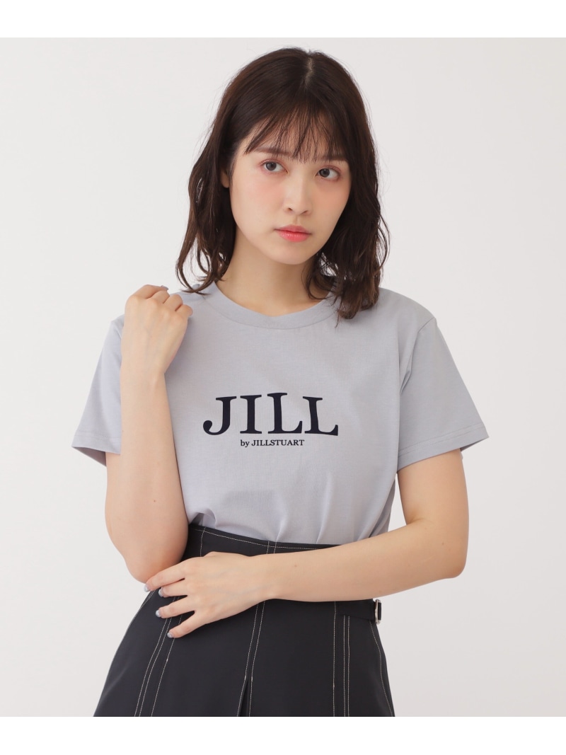 【楽天市場】オーガニックコットンフロッキーロゴTシャツ JILL by JILL STUART ジル バイ ジル スチュアート トップス カットソー・Tシャツ ブルー ホワイト ピンク【送料 ...