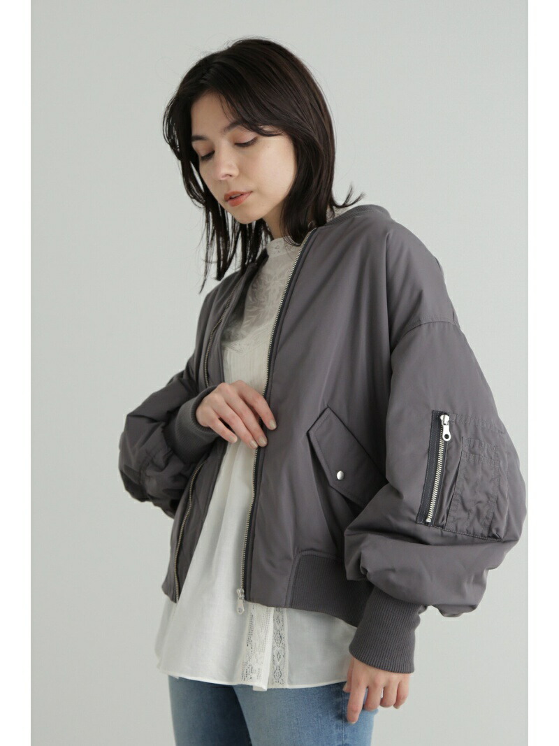 【楽天市場】【SALE／80%OFF】オーバーシルエットMA-1 JILL STUART ジルスチュアート ジャケット・アウター テーラード ...