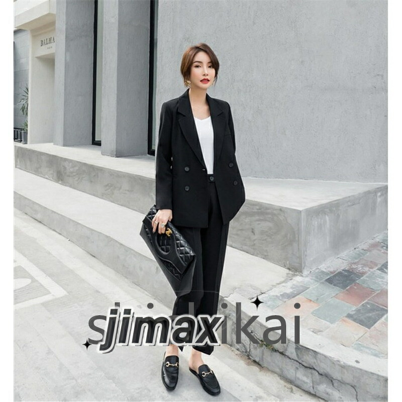 【楽天市場】セレモニースーツ セットアップ レディース 秋 冬 パンツスーツ レディース パンツセットアップ テーラードジャケット フォーマル 大きいサイズ 通勤 OL セレモニー ママ ...