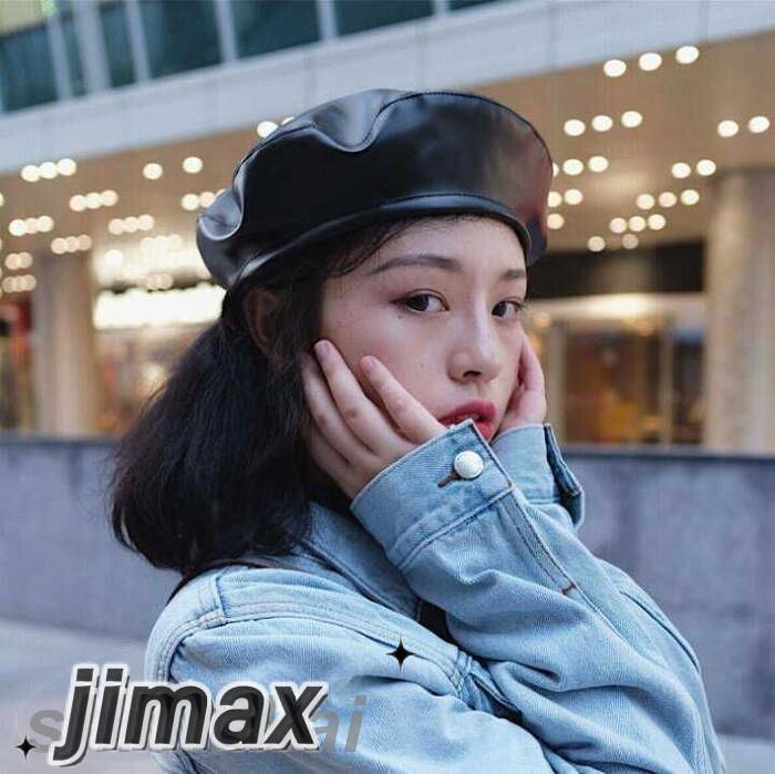 【楽天市場】ベレー帽 帽子 レディース フェイクレザー 大人 ハンチング 黒 ブラック ぼうし シンプル ベーシック 人気：くらしのjimaxちゃん