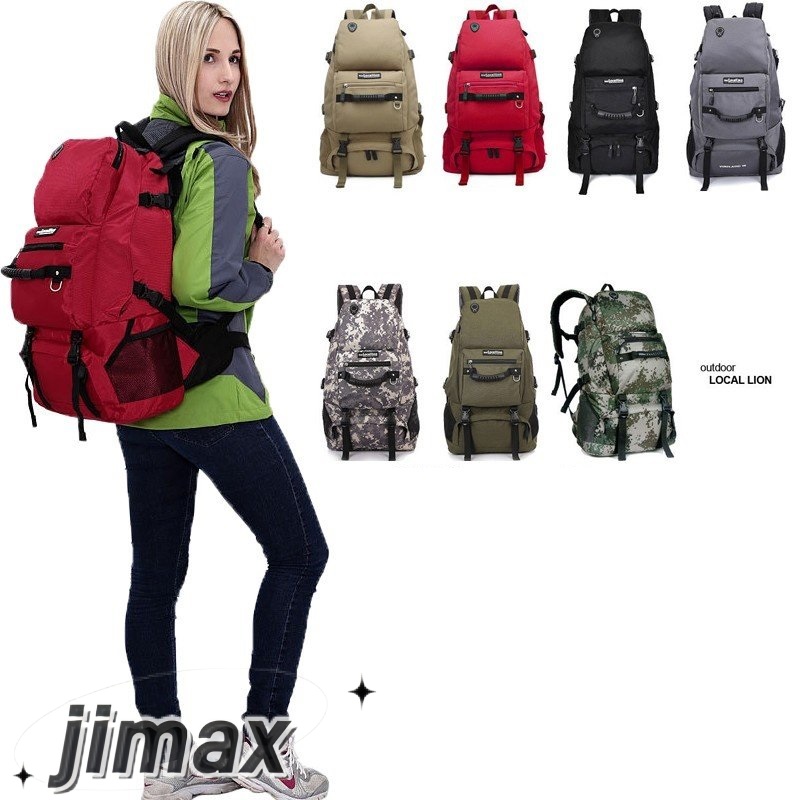 【楽天市場】バック リュック レディース メンズ サック 大容量 登山用 55L 防災 旅行 軽量 撥水 おしゃれ 人気 リュック 男女兼用 ...