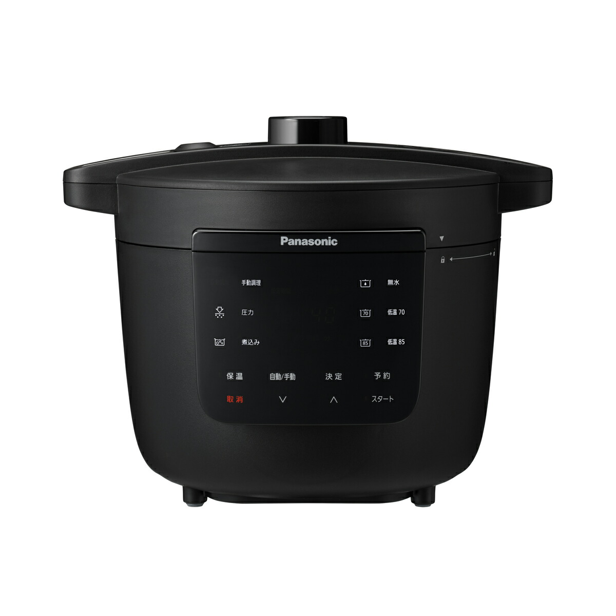 【楽天市場】パナソニック 電気圧力鍋 ブラック NF-PC400-K Panasonic [NFPC400K]：Joshin web 家電とPCの大型専門店