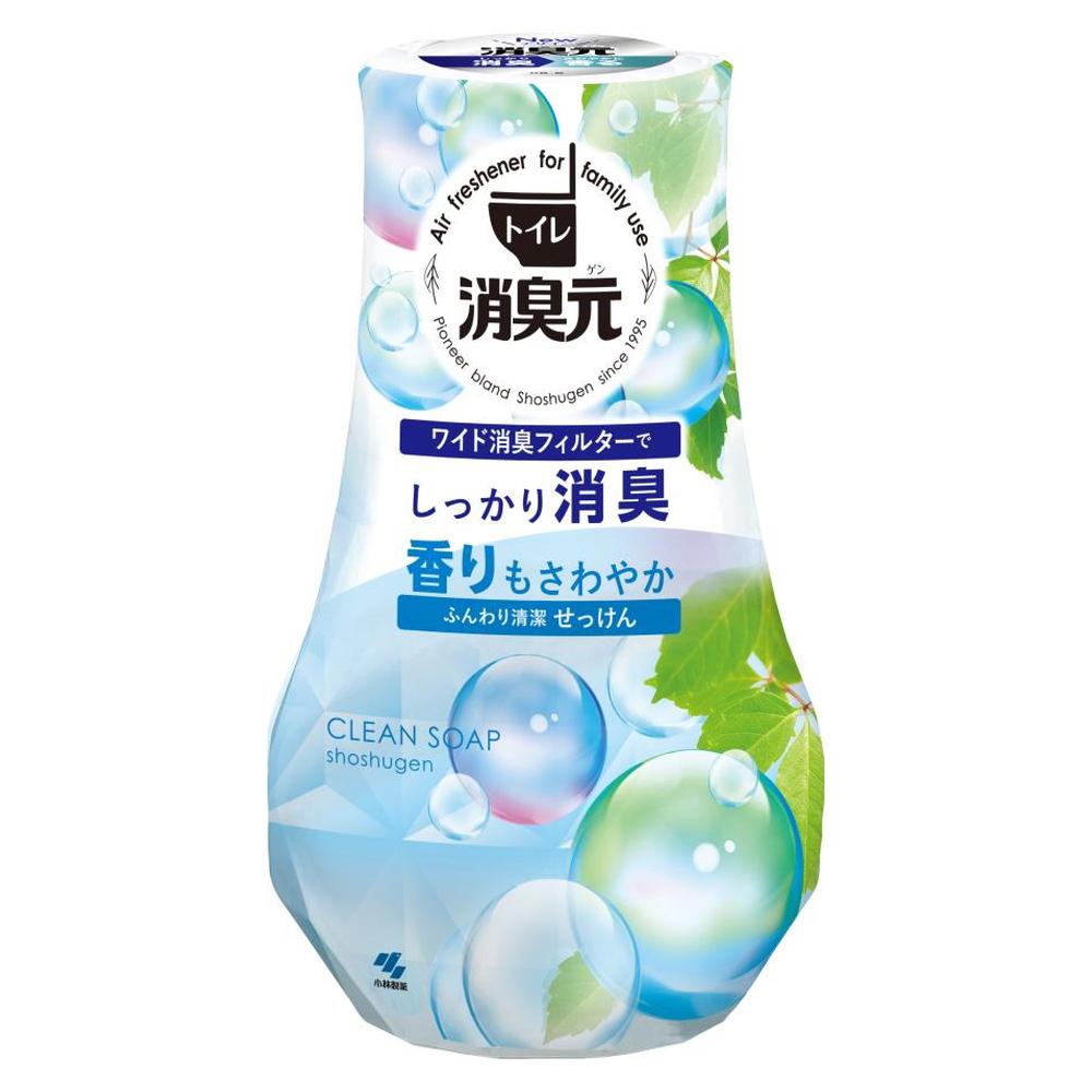 【楽天市場】トイレの消臭元 ふんわり清潔せっけん 400ml 小林製薬 トイレノゲン セツケン：Joshin web 家電とPCの大型専門店