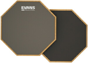【楽天市場】エヴァンス 練習用ドラムパッド RF6D EVANS RealFeel：Joshin web 家電とPCの大型専門店