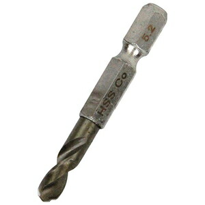 【楽天市場】メチャミジSUS5.2 SK11 六角軸Coステンドリル 極短 差込角6.35mm（5.2mm） 藤原産業：Joshin web 家電とPCの大型専門店