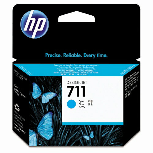 【楽天市場】純正 HP 711 シアン 29ml CZ130A インクカートリッジ HP純正インク[SEI]【ゆうパケット対応不可】：プリンタ ...