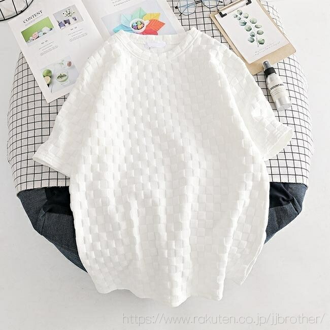 【楽天市場】カットソー 夏 Tシャツ 半袖Tシャツ ゆったり 半袖 サマーTシャツ 白T レディース ラウンドネック ゆったりTシャツ 夏T ...