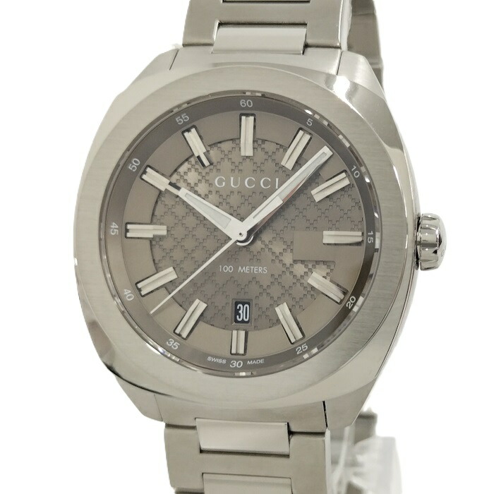 【楽天市場】【中古】GUCCI クオーツ デイト メンズ 腕時計 YA142315：JJcollection