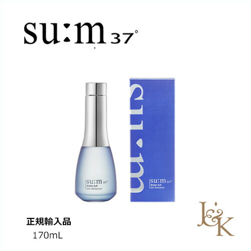 【楽天市場】su:m37°スム37°ウォーターフル リフレッシング トナー 170mL【並行輸入品】【韓国化粧品】【LG生活健康】【韓国コスメ】【国内発送】【スキンケア】【ホワイトデー ...