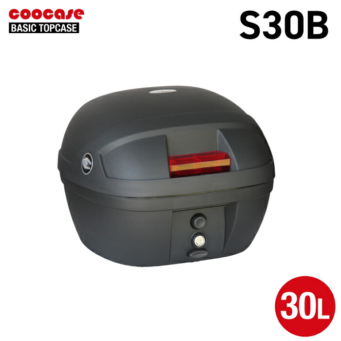 【楽天市場】COOCASE S30 ビジネス クーケース トップケース 30L S30B：バイク用品の車楽