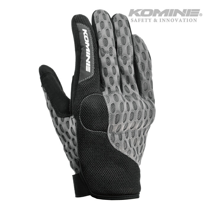 【楽天市場】コミネ メッシュグローブ GK-243 BASALT GREY プロテクトクーリングメッシュグローブ KOMINE 06-243 バイク 春夏：バイク用品の車楽