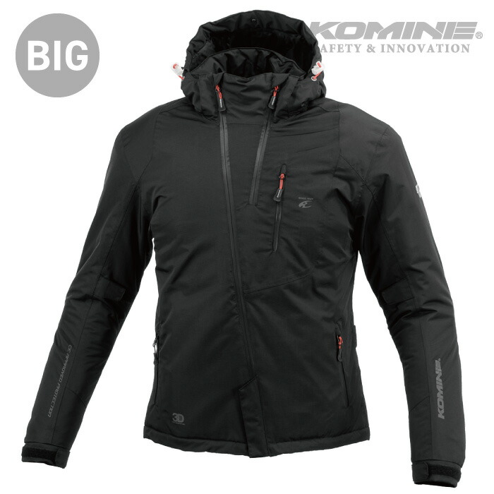 【楽天市場】コミネ ジャケット JK-5892 大きいサイズ 5XLB・6XLB プロテクトウインターパーカ KOMINE 07-5892 バイク 防寒 CE規格パッド付 秋冬：バイク用品の車楽