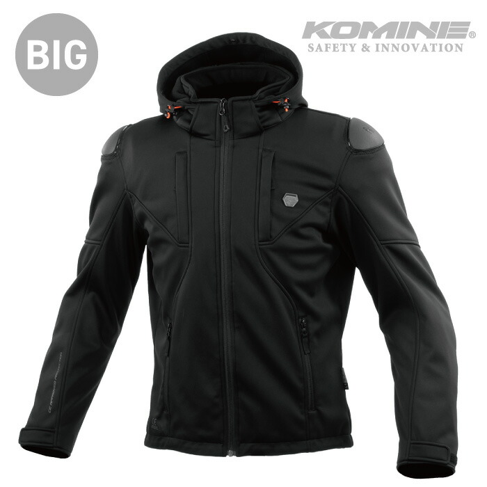 【楽天市場】コミネ ジャケット JK-623 大きいサイズ 5XLB ハイプロテクトソフトシェルシステムパーカ KOMINE 07-623 バイク 防寒 CE規格パッド付 秋冬：バイク用品の車楽