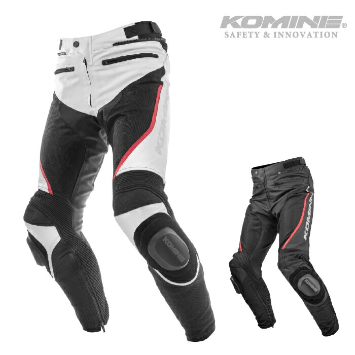 【楽天市場】コミネ PK-757 R-SPEC レザーメッシュパンツ KOMINE 07-757 バイク パンツ CE規格パッド付 2025年春夏モデル：バイク用品の車楽