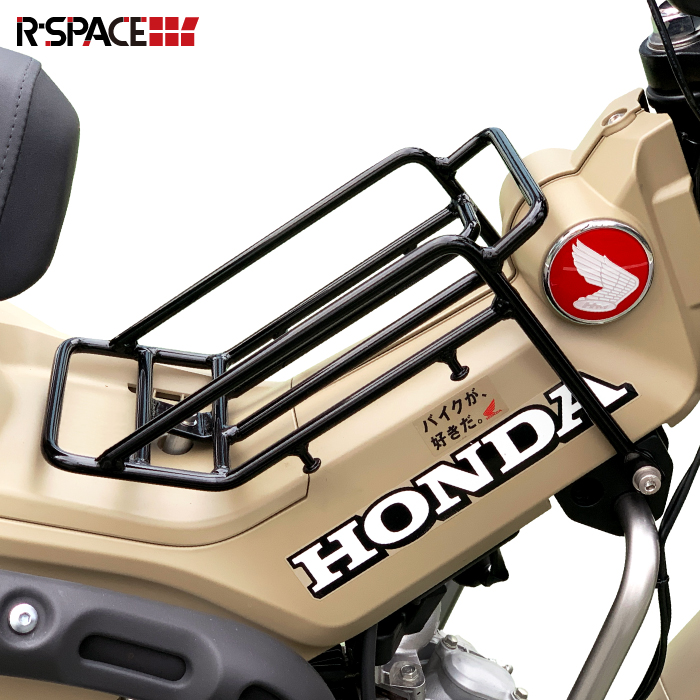 【楽天市場】R-SPACE センターバスケット ブラック ホンダ CT125 ハンターカブ用 HONDA (JA55・JA65) アール ...
