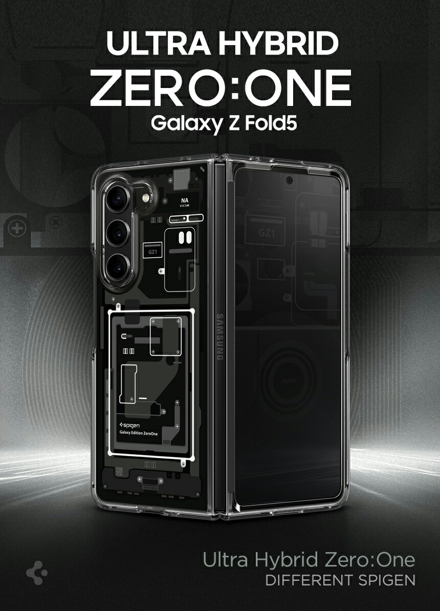 【楽天市場】Galaxy Z Fold5 ケース 2重構造 米軍MIL規格取得 耐衝撃 Galaxy Z Fold5 5G ケース SC-55D SCG22 ウルトラ・ハイブリッド ゼロ・ワン ...