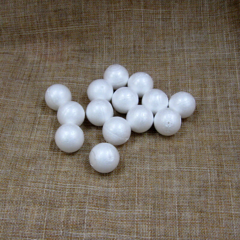 【楽天市場】【手芸や久寿玉作りの材料・素材】スチロールボール直径：38mm：日本装飾造花株式会社