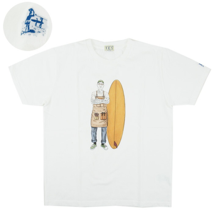 【楽天市場】TES エンドレスサマー サーフ Tシャツ TES MALIBU STAR TEE FH-23574321：カジュアルショップJOE