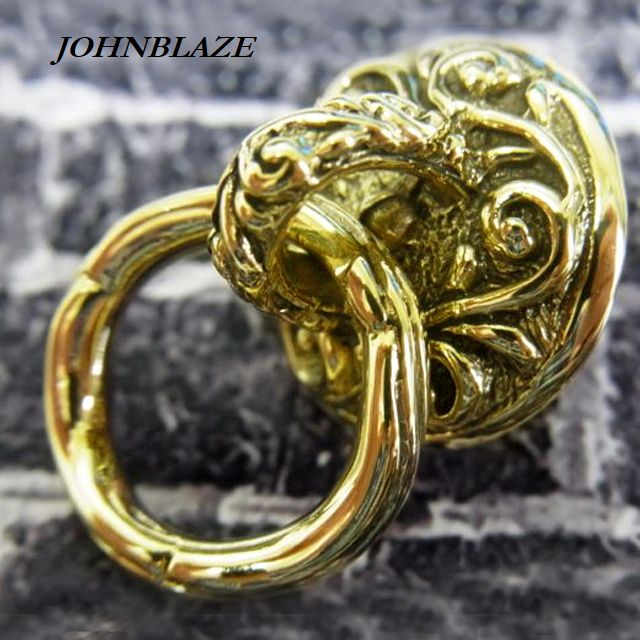 【楽天市場】ドロップハンドル ネジ式 真鍮製 ブラス 金色 アラベスク柄 A 西洋 彫刻風 シカゴスクリューバック ジョイントパーツ マルカン ...